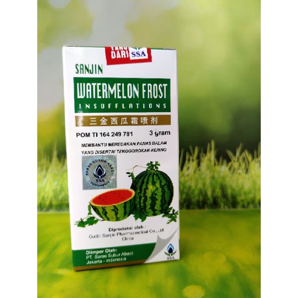 Jual Sanjin Watermelon Frost Insufflations Water melon frost spray ...