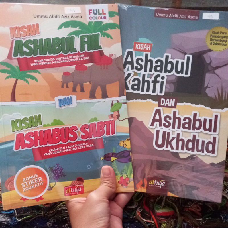 Jual kisah ashabul fiil / ashabus sabti / ashabul kahfi / ashabul ...