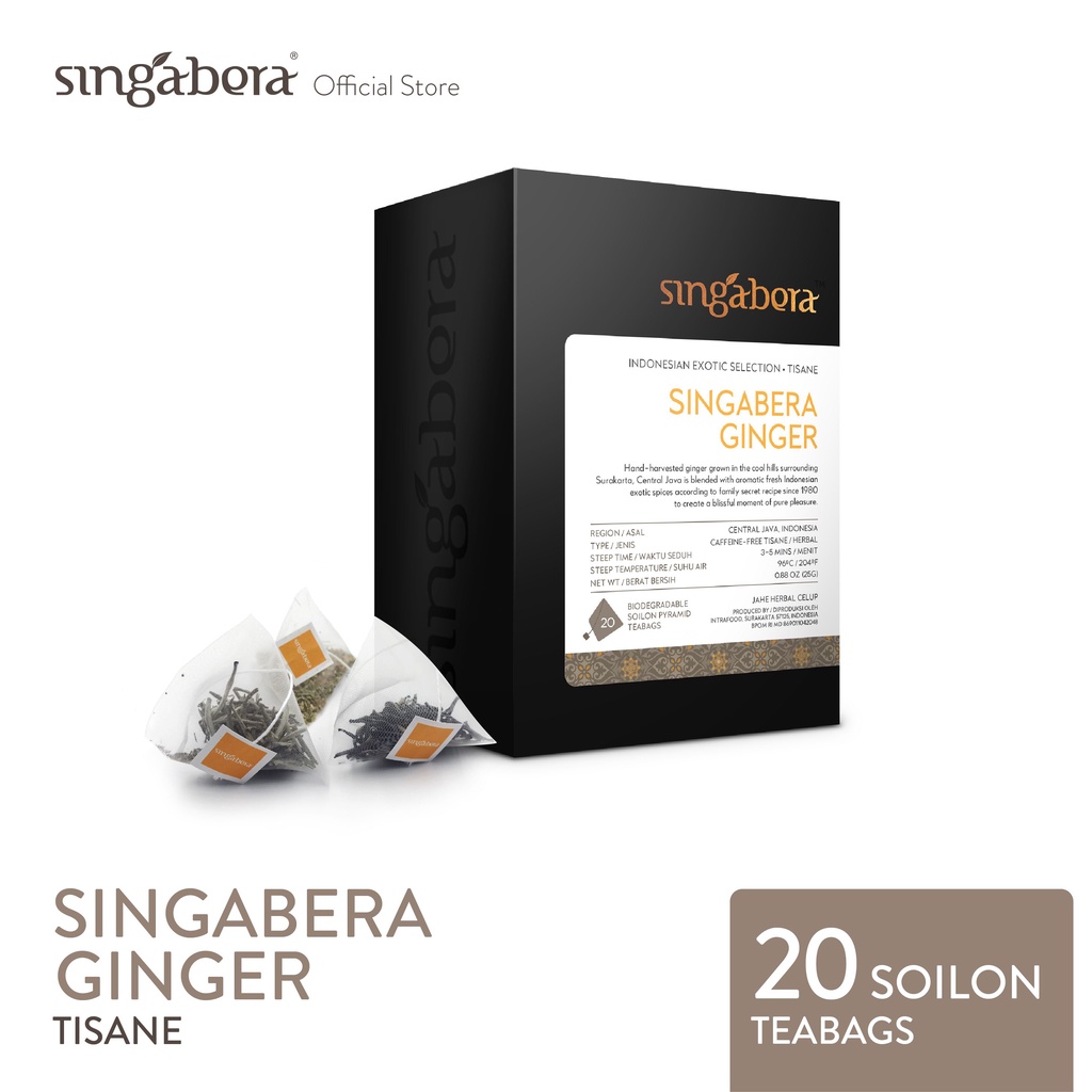 Jual Singabera Ginger - Herbal / Seduhan Herba - 1 Box - 20 teabags ...