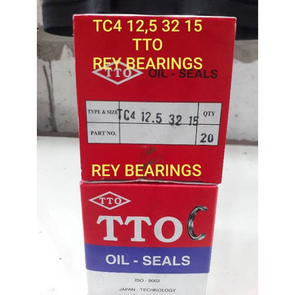Jual Oil seal TC4 12,5 32 15 merk TTO | Shopee Indonesia