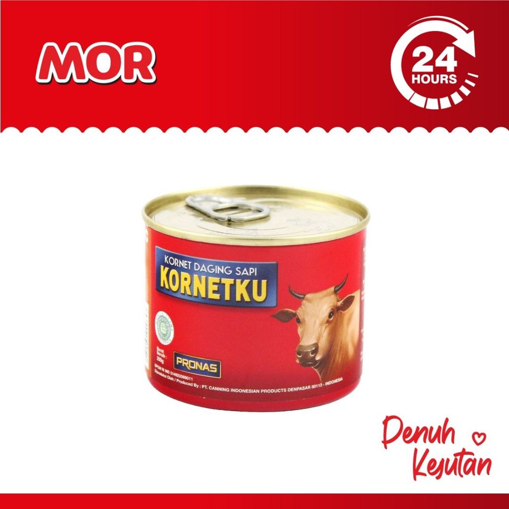 Jual PRONAS Kornetku Kornet Sapi Corned Beef Klg 200 gr | Shopee Indonesia