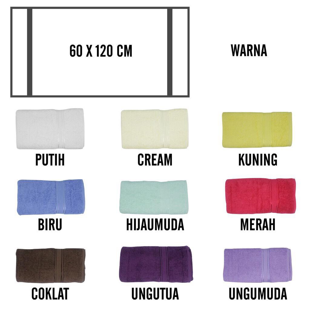 Jual Handuk Premium Ukuran 60x120 cm (Bahan Lembut) | Shopee Indonesia