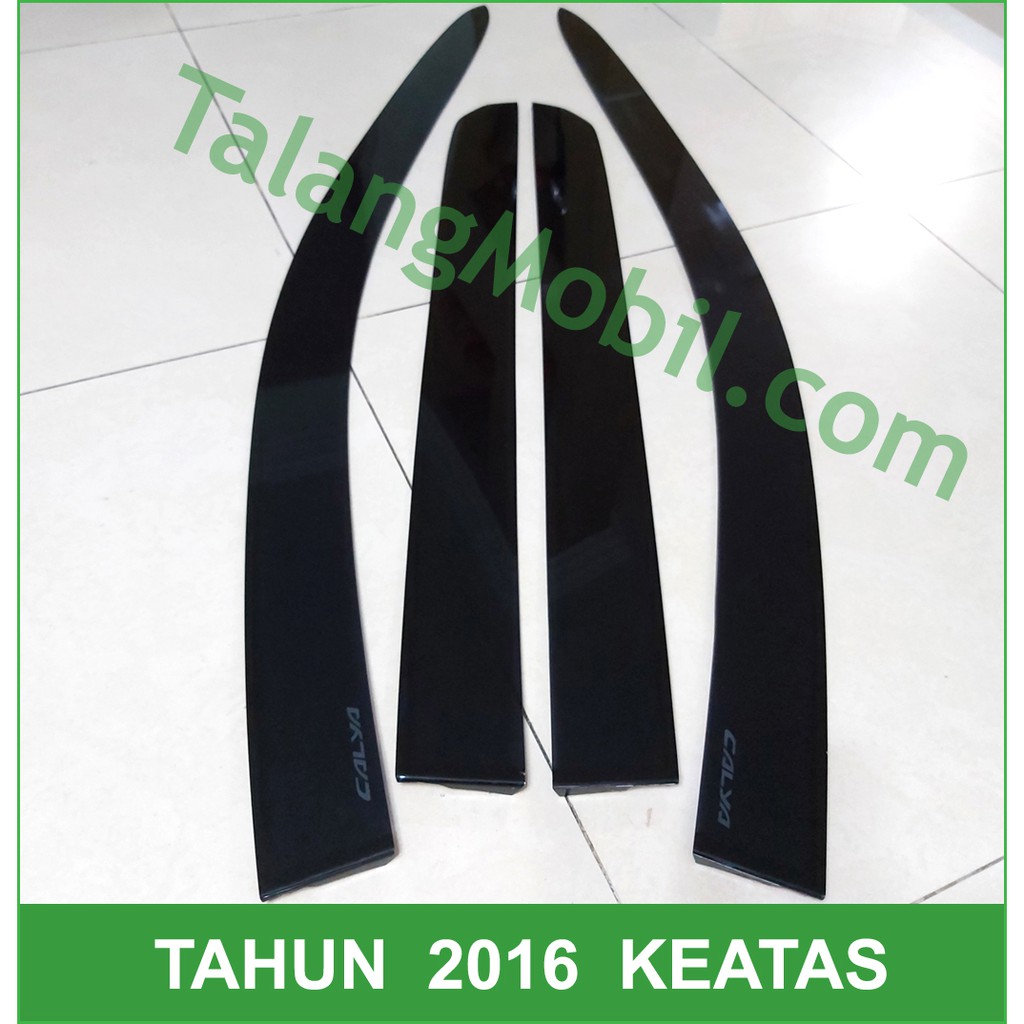 Jual Talang Air Mobil Toyota Calya / Daihatsu Sigra model slim rata flat perekat 3M thn 2016 ke ...