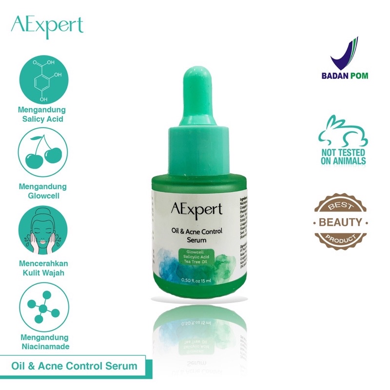 Jual aexpert oil & acne control serum | Shopee Indonesia