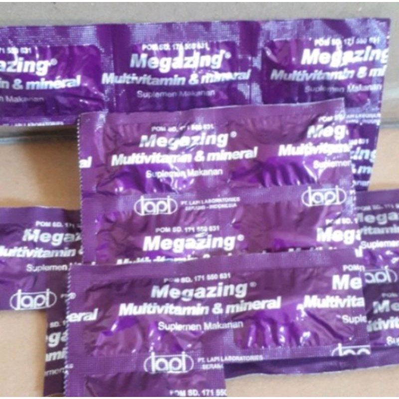 Jual megazing eceran 1 tablet | Shopee Indonesia