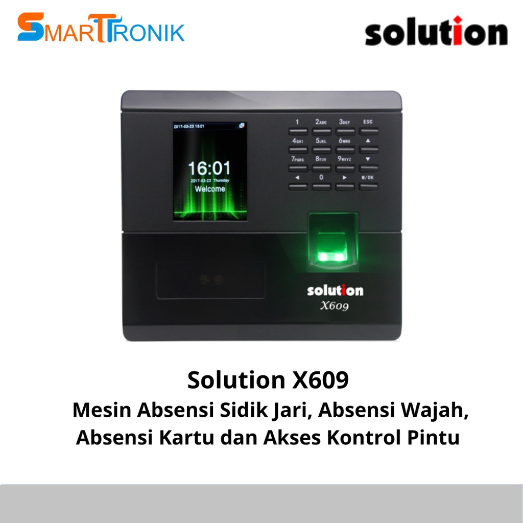 Jual Solution X609 (Mesin absensi + akses door) | Shopee Indonesia