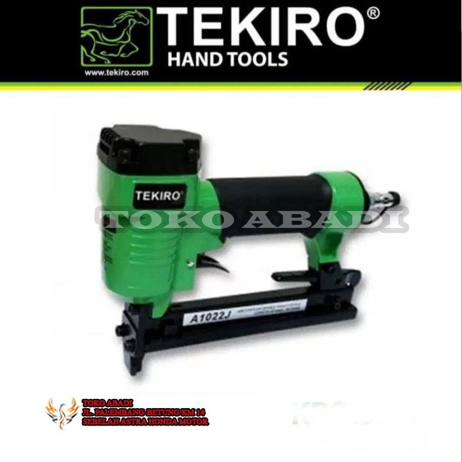 Jual TEKIRO Air Nailer Stapler Gun 1022J / Paku U Staples Angin AT ...