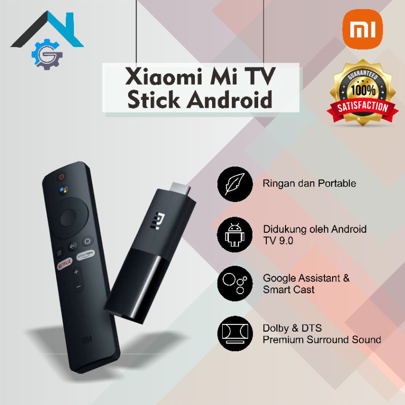 Jual Mi TV Stick Android TV Full HD Quadcore Mi TV Stik 1080P | Shopee ...