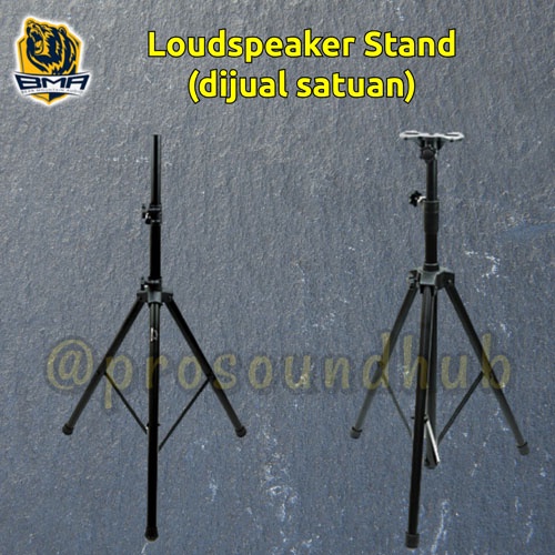 Jual BMA Stand Speaker Tripod Tiang Loudspeaker Pole Sound System Besi ...