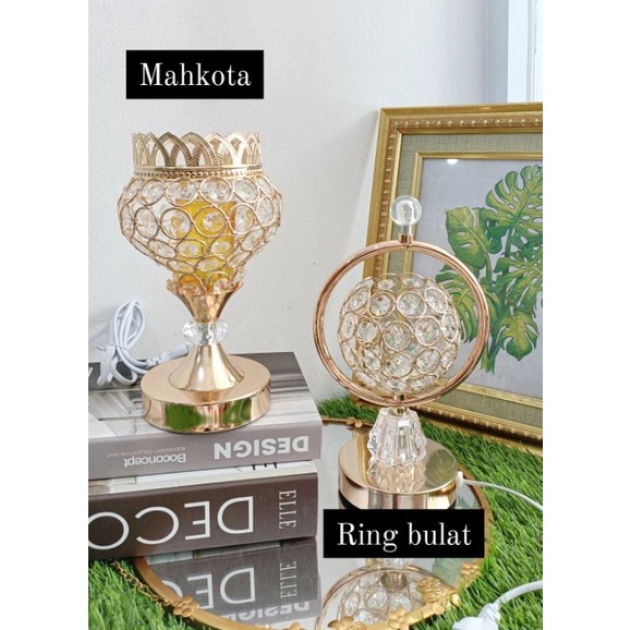 Jual Lampu sentuh aromaterapi kristal lampu tidur lampu etnik | Shopee ...