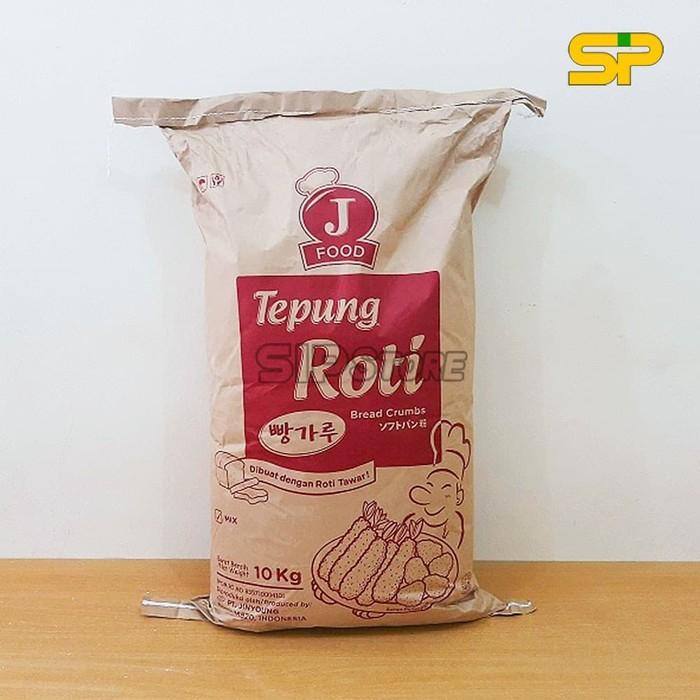 Jual Tepung Jfood Tepung Roti / Tepung Panir / Bread Crumbs (Mix) 10Kg ...