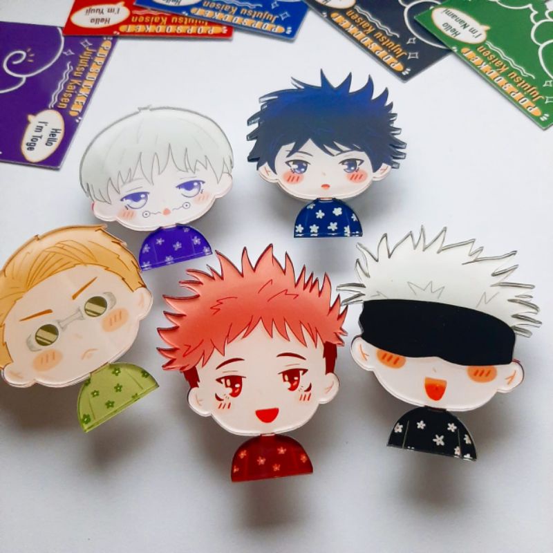 Jual JUJUTSU KAISEN AKRILIK POPSOCKET / GRIPTOK SAMPLE (ANNAICHIGO.ID ...