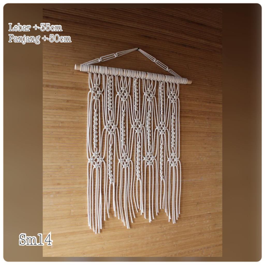 Jual hiasan dinding macrame design SM14 | Shopee Indonesia