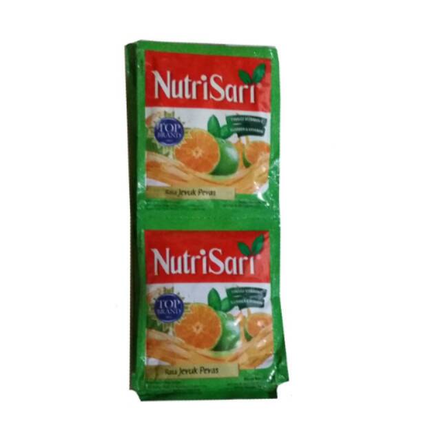 Jual NutriSari Rasa Jeruk Peras / Florida Orange Sachet - 1 Gtg ...