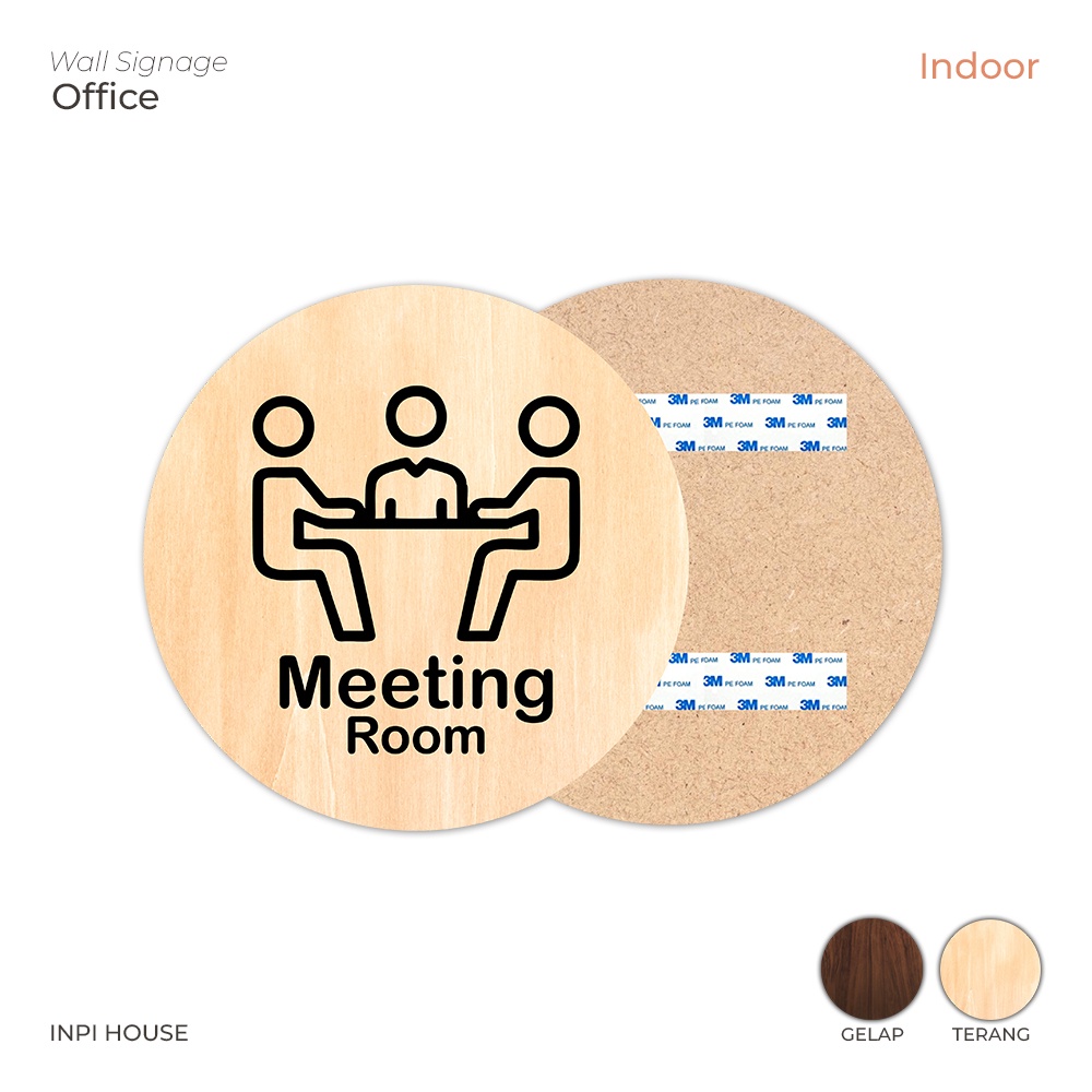 Jual sign meeting room - papan tanda ruang meeting | Shopee Indonesia