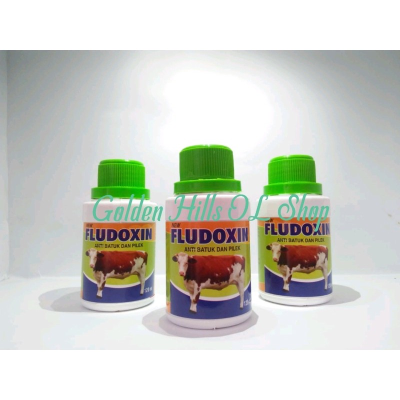 Jual Fludoxin 120 ml Obat flu untuk sapi kambing obat flu ternak ...