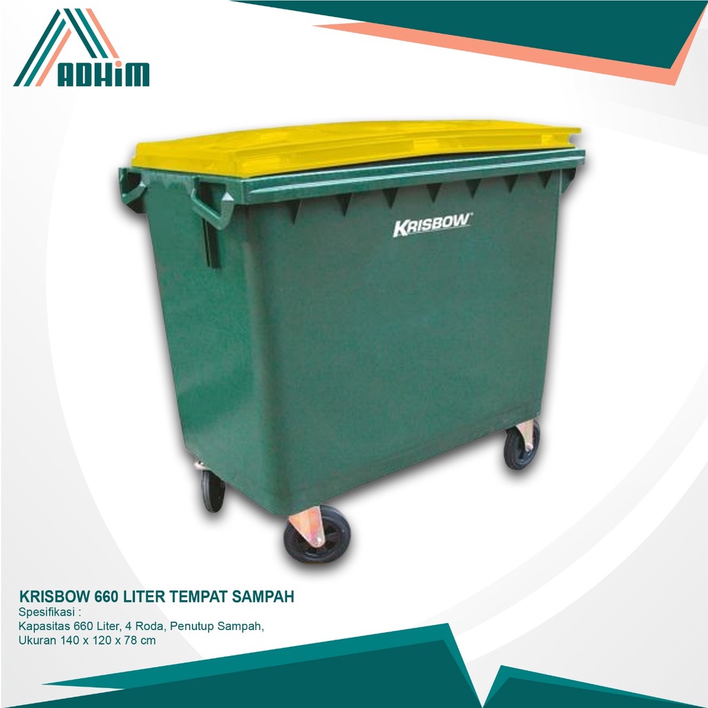 Jual KRISBOW 660 LITER TEMPAT SAMPAH | Shopee Indonesia Jual KRISBOW 660 LITER TEMPAT SAMPAH | Shopee Indonesia