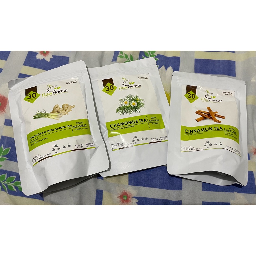 Jual Teh Kayu Manis Pure 100% Organic Cinnamon Tea (isi 30 Bag ...