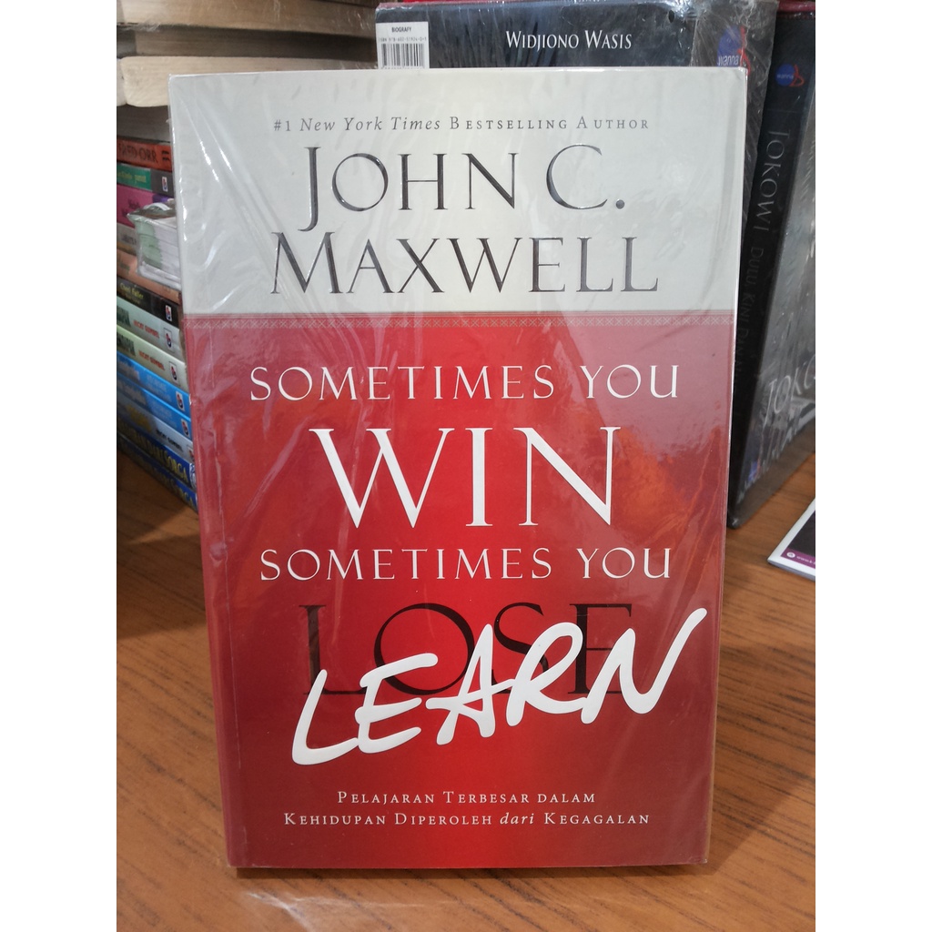 Jual Buku Sometimes You Win Sometimes You Learn --- John C. Maxwell ...