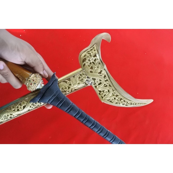 Jual KERIS LANGITAN SEPANG RON PRING ladrang topeng full KT - bilah ...