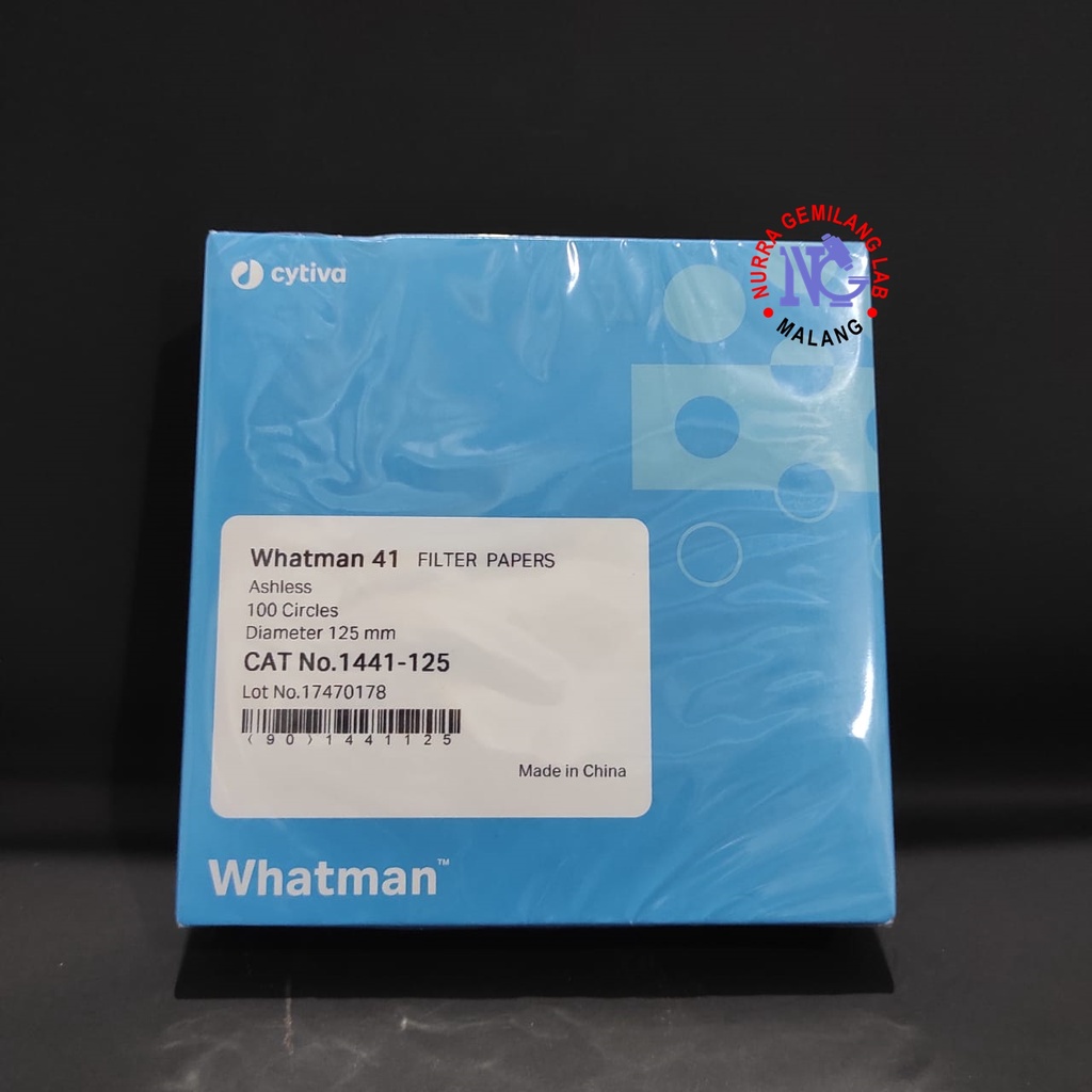 Jual Kertas Saring Whatman No. 41 Diameter 125 mm 125mm Ecer | Shopee ...