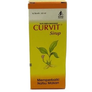 Jual ⚡MURAH & DIJAMIN ORI⚡ CURVIT SYRUP 60 ML | Multivitamin dan ...