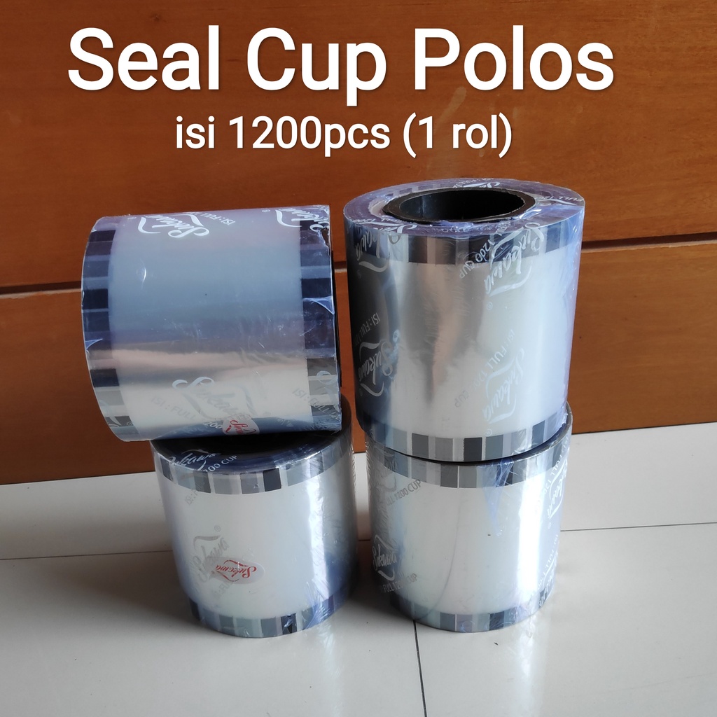Jual Plastik seal cup, Seal Cup Gelas Polos isi 1000 pcs | Shopee Indonesia