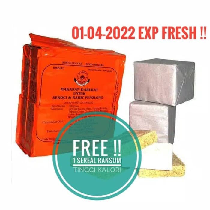 Jual Laris Ration Food Surya Segara | Makanan Darurat di Sekoci & Rakit ...