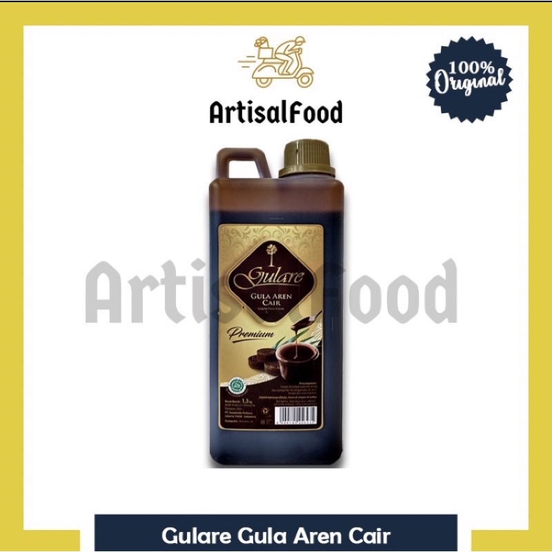Jual GULARE PALM SUGAR gula aren boba cair 1.3kg ORI | Shopee Indonesia