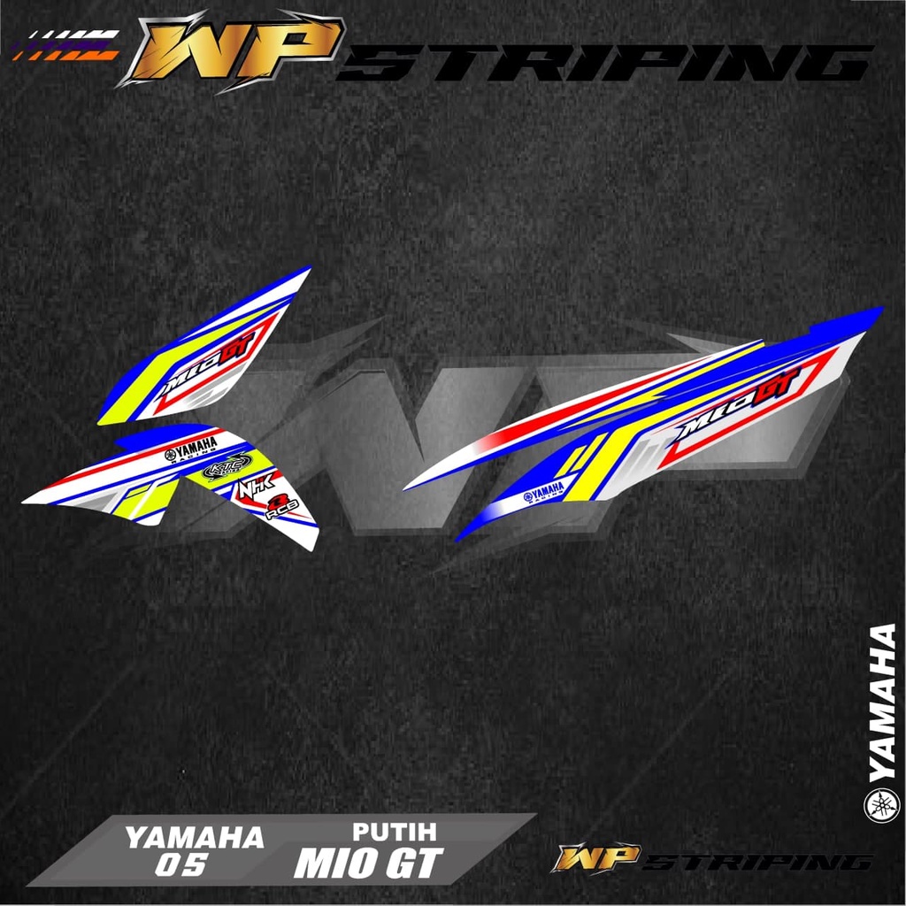 Jual Stiker Striping MIO GT/Sticker Variasi List Skotlet Motor Yamaha ...