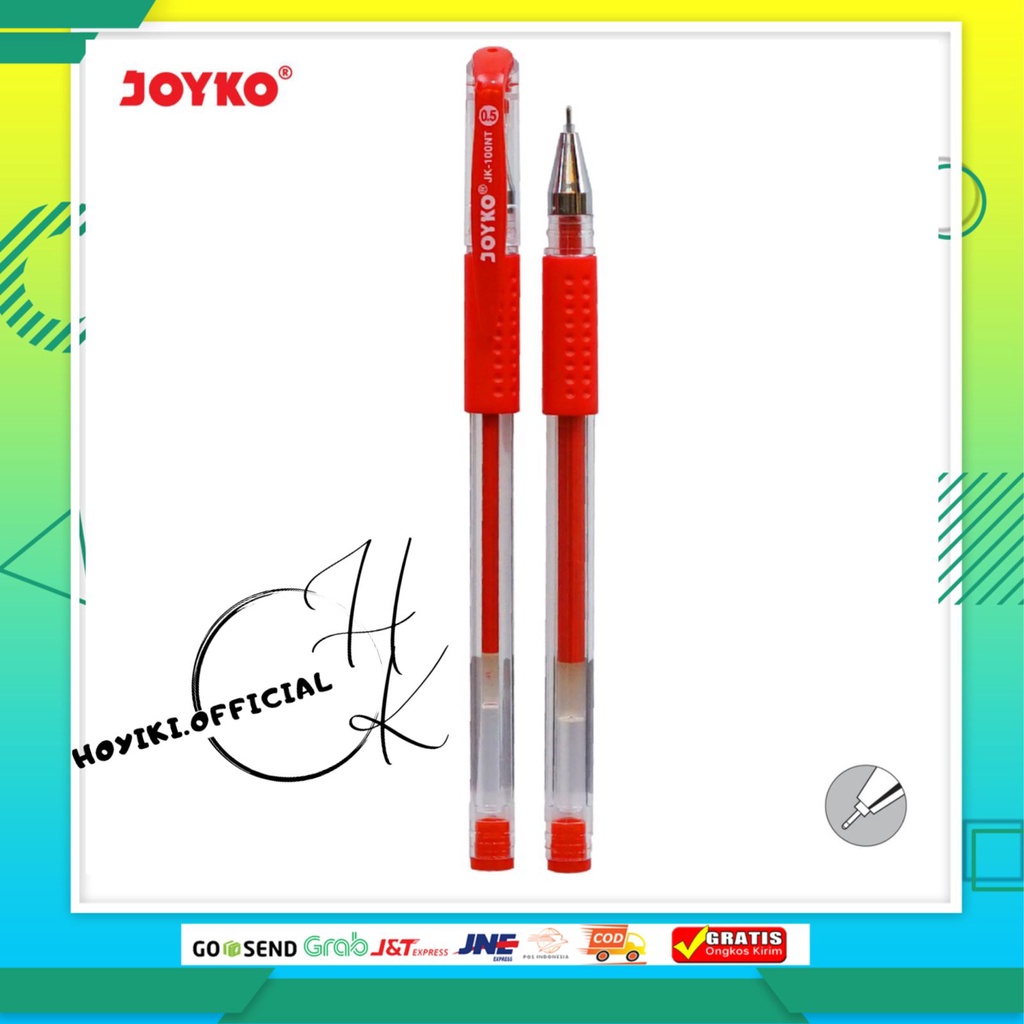 Jual JOYKO Gel Pen Pulpen Pena Joyko JK-100NT 0.5 mm | Shopee Indonesia