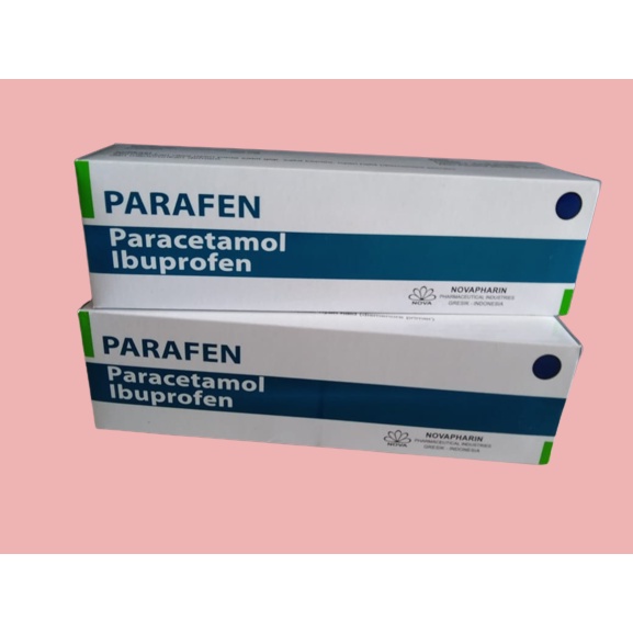 Jual PARAFEN TABLET PER BOX ISI 10 STRIP (NOVAPHARIN) | Shopee Indonesia