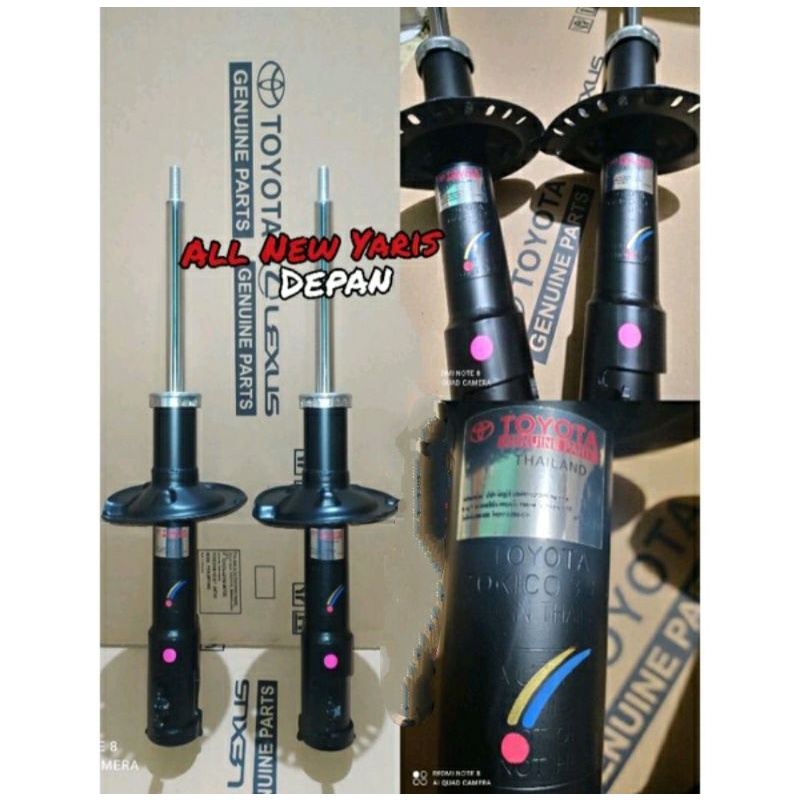 Jual Shockbreaker shock breaker Toyota New Yaris depan original tahun ...