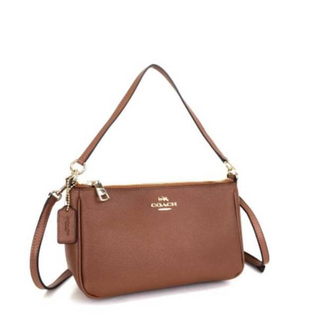 Jual COACH Top Handle Pouch | Shopee Indonesia