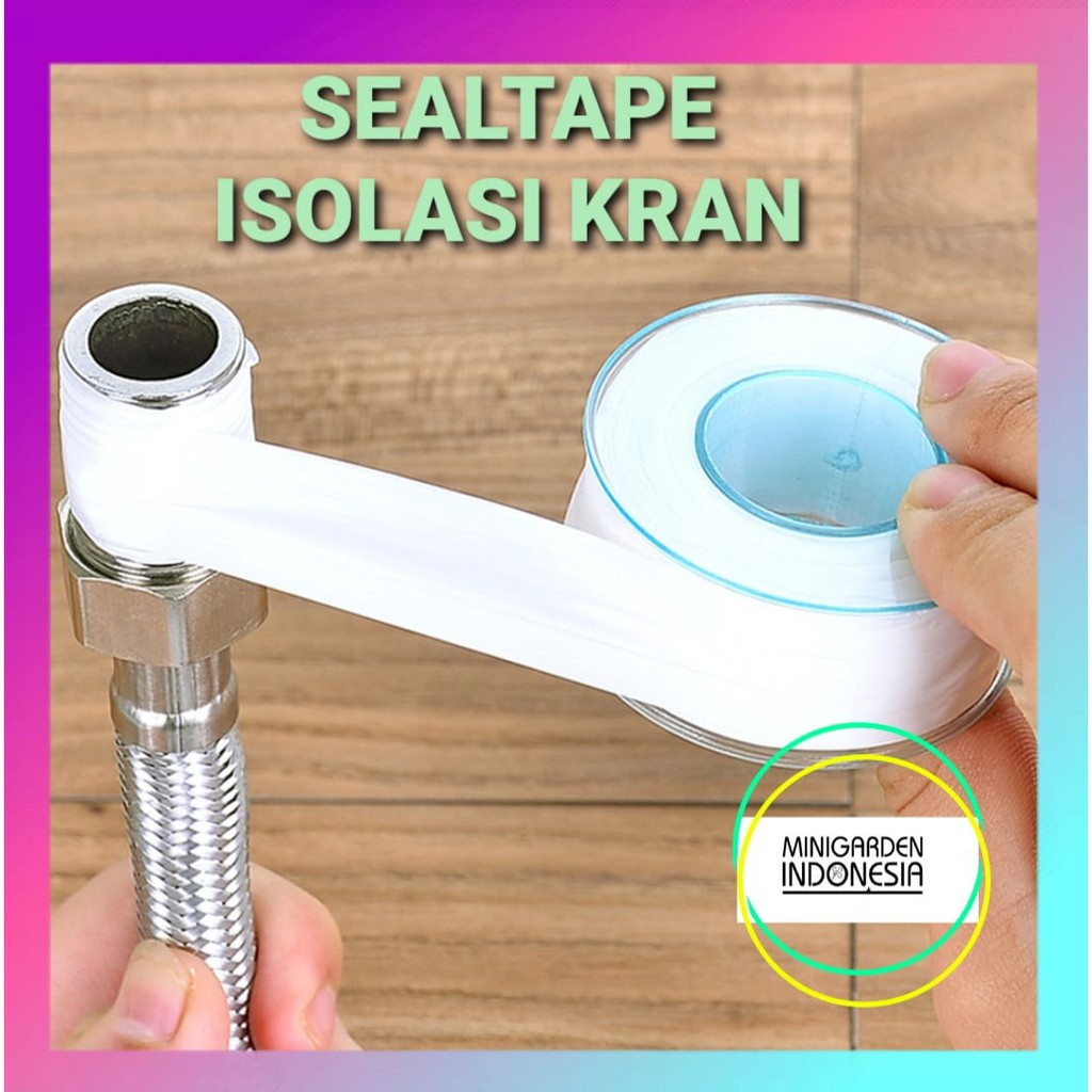 Jual SEAL TAPE 1/2 INCH 10M Solatip Keran Pipa Kran Air penutup kran ...