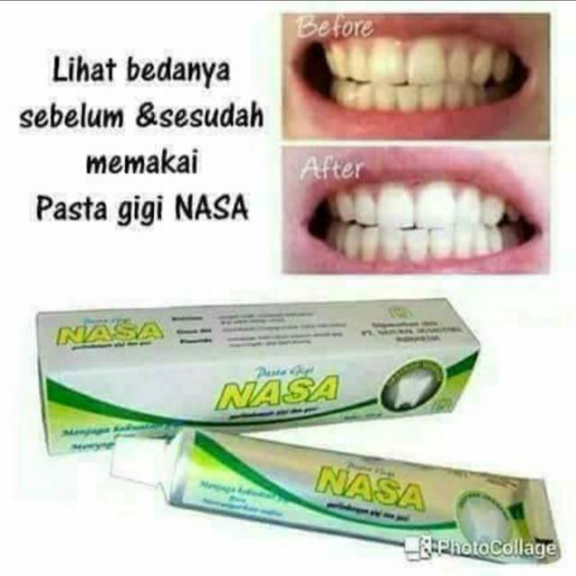 Jual PASTA GIGI NASA ORIGINAL | Shopee Indonesia