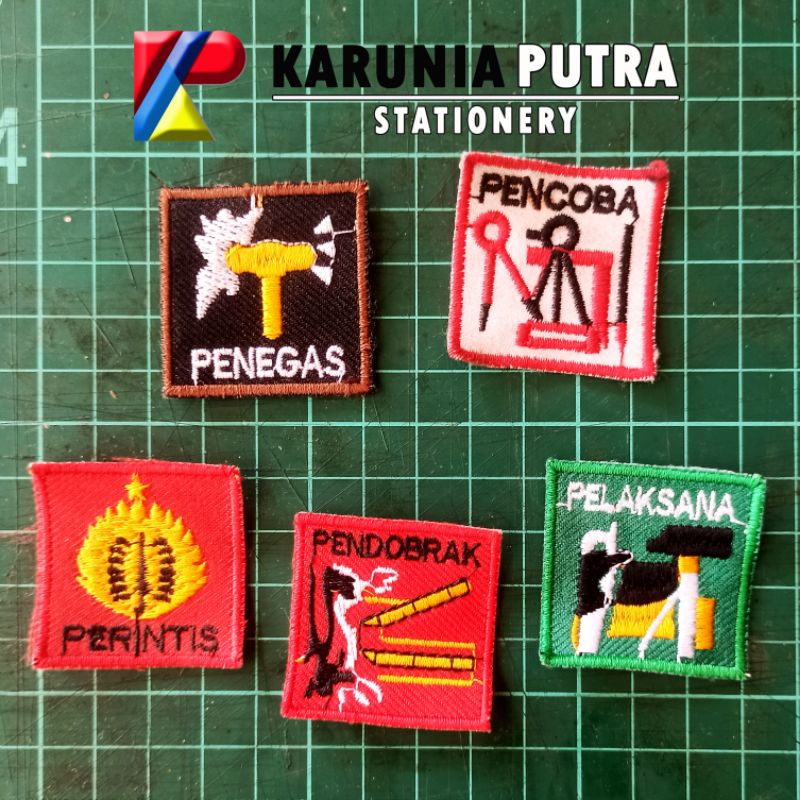 Jual Bed Bedge Sangga Bordir Pencoba Perintis Pendobrak Pelaksana ...