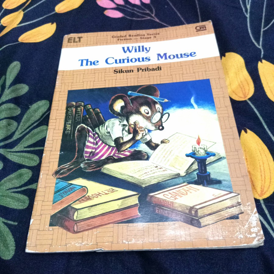 Jual BUKU ANAK GRADED READING SERIES STAGE 3 WILLY THE CURIOUS MOUSE ...