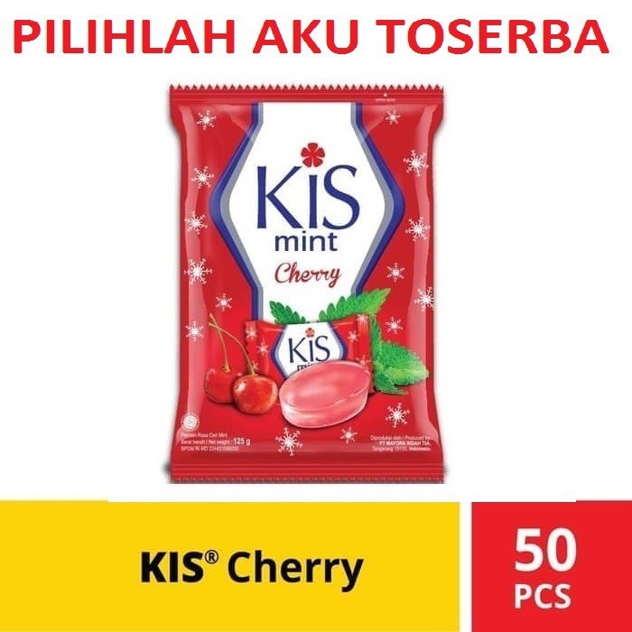 Jual Permen Mint Kis Cherry 125 gr isi 50 pcs | Shopee Indonesia