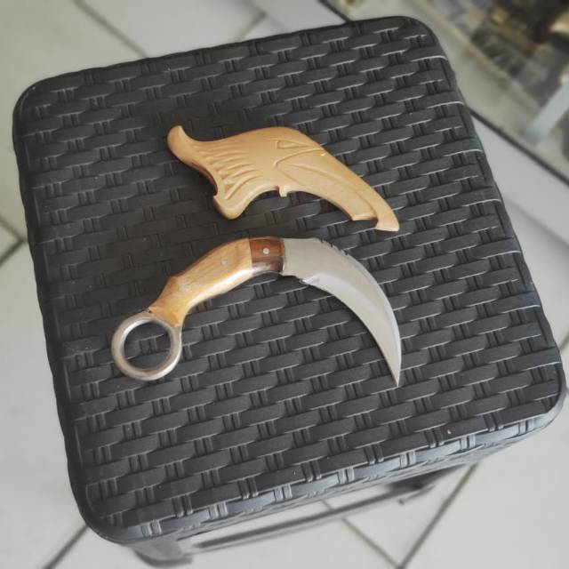 Jual Krambit karambit kerambit baja ukir garuda | Shopee Indonesia