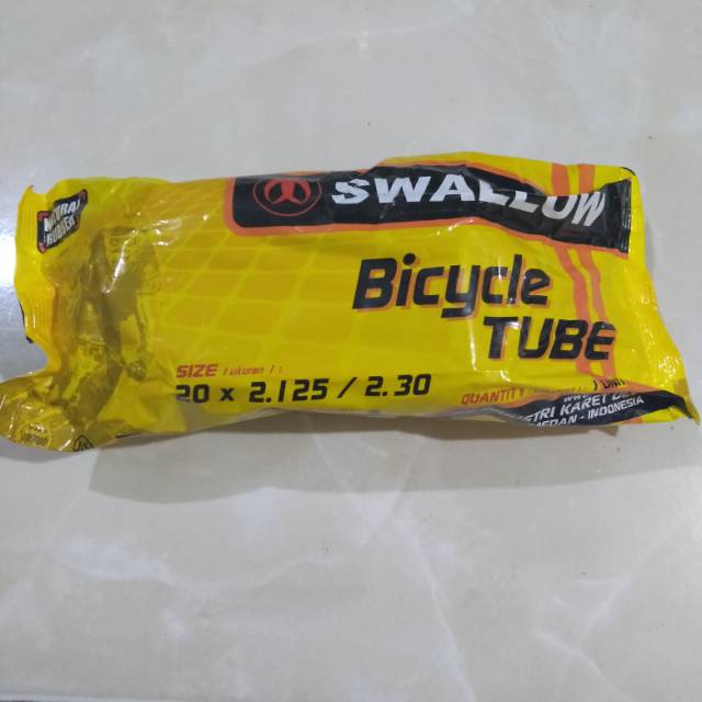 Jual Ban Dalam Sepeda Swallow ukuran 20 x 2.125 / 2.30 ban dalam sepeda ukuran 20 BMX | Shopee ...