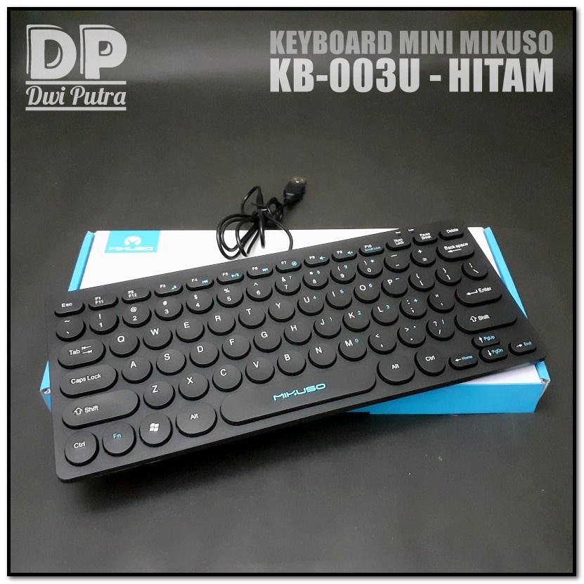 Jual KEYBOARD MINI MIKUSO KB-003U USB // MERCURY OFFICE MULTIMEDIA ...