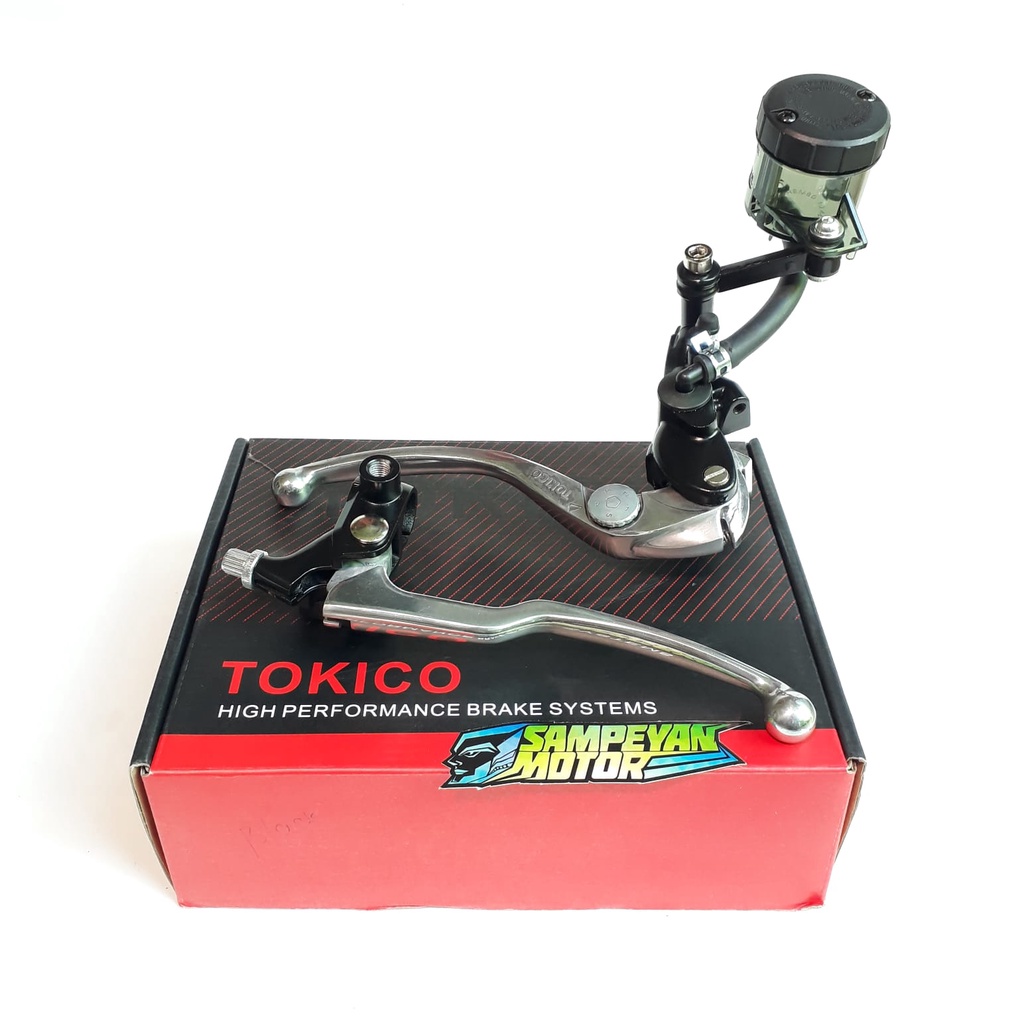 Jual Master Rem Cakram Atas Set Kanan Kiri Tokico Silver - Hitam | Shopee Indonesia