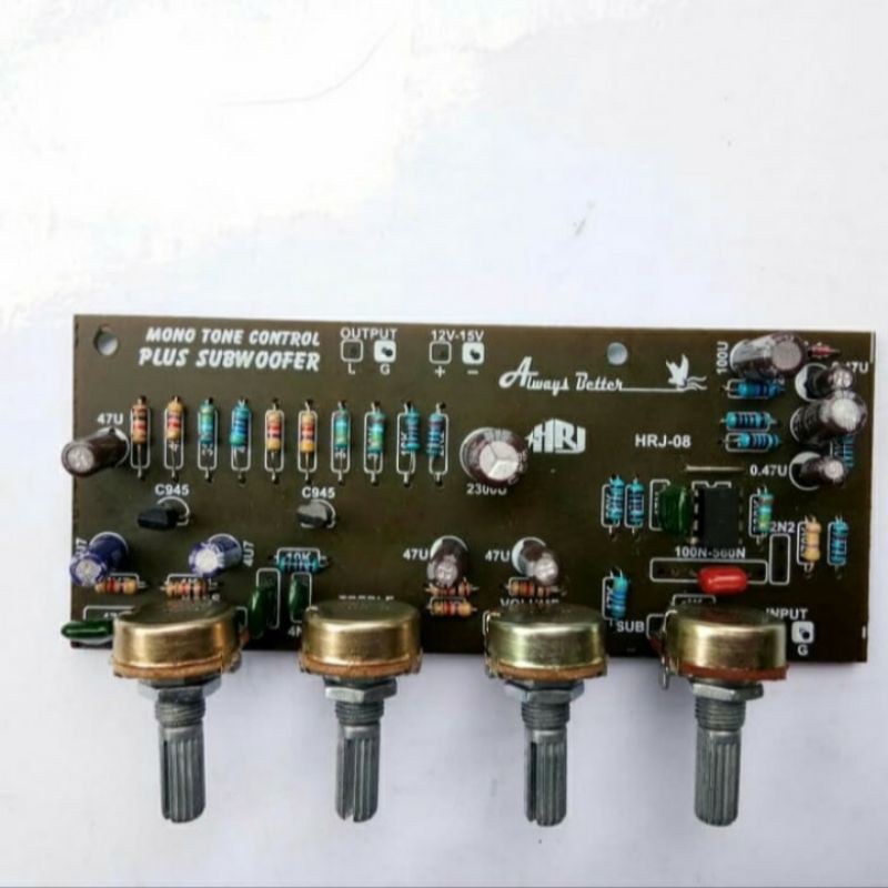 Jual Tone control plus sub mono HRJ | Shopee Indonesia
