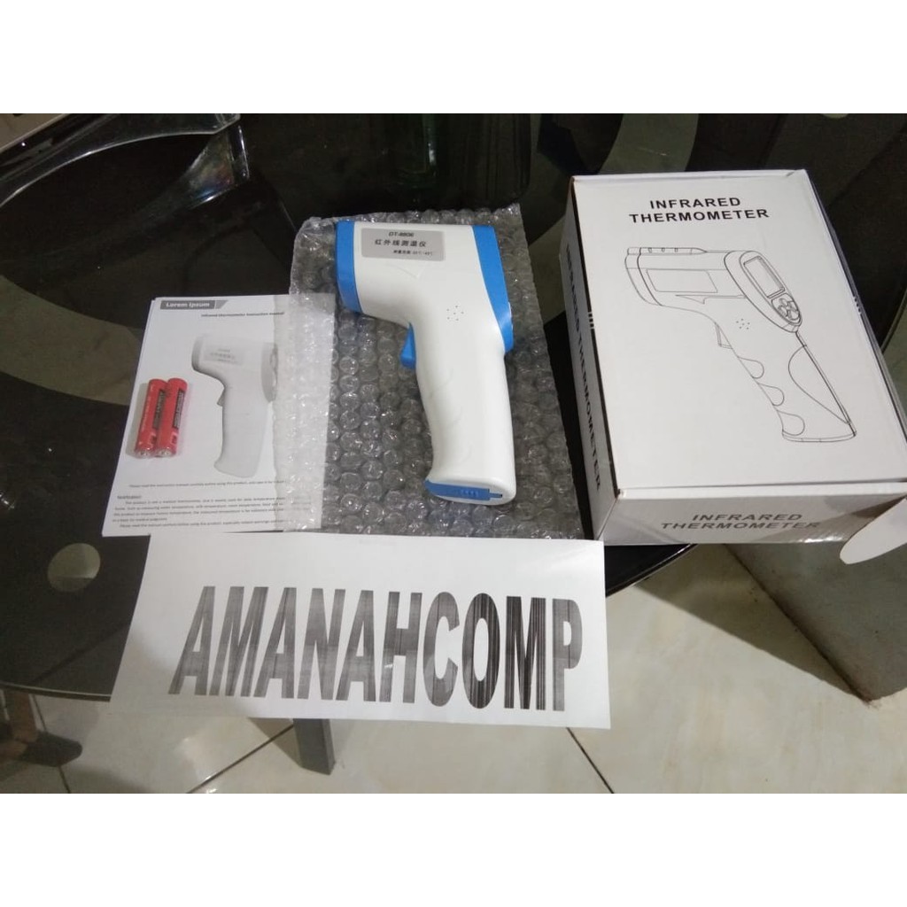 Jual Termometer Digital Infrared Non Contact / Thermometer Gun Tubuh ...