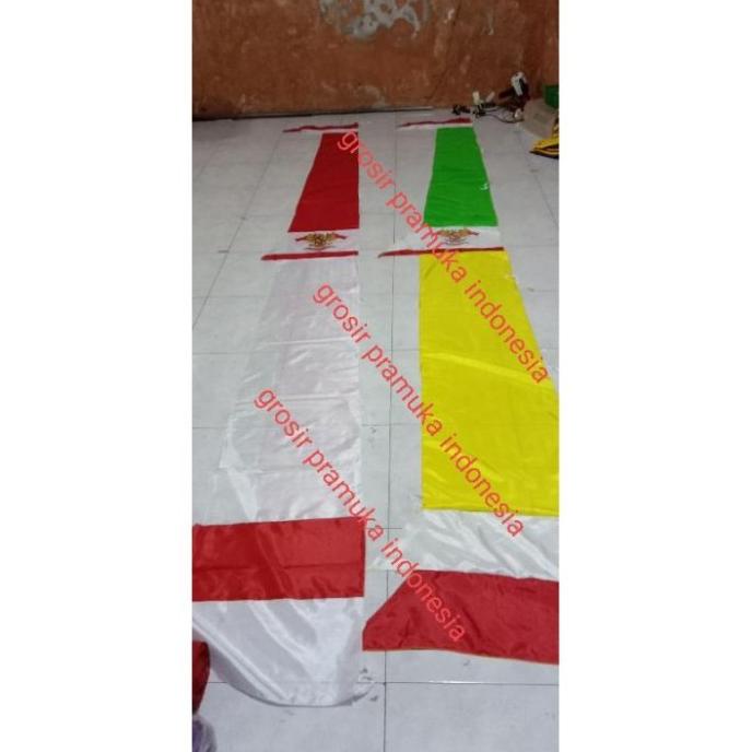Jual UMBUL UMBUL LAYUR SABLON GARUDA 4METER (20)-LAYUR MERAH PUTIH ...