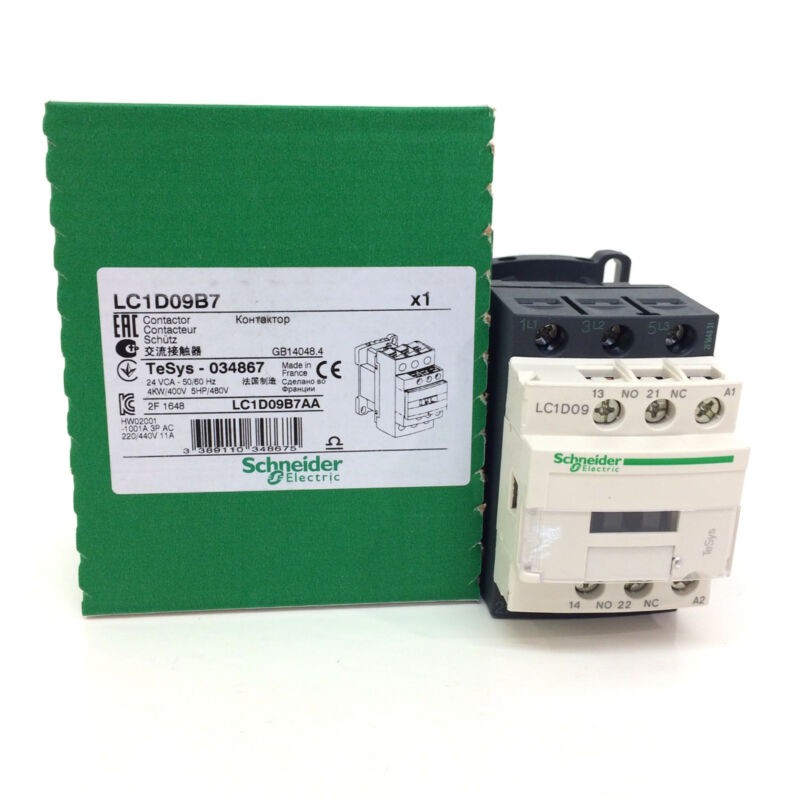 Jual Kontaktor LC1D09M7 / Contactor LC1D09M7 Schneider Kontrol AC 3P ...