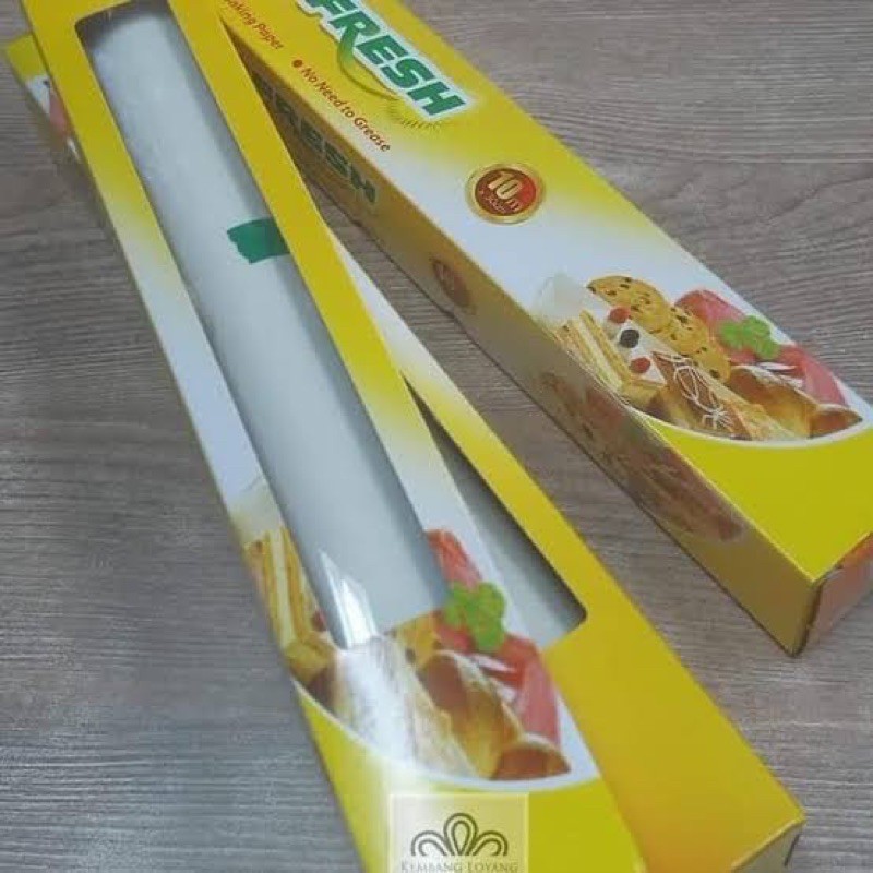 Jual Kertas Roti / Baking Paper /Kertas Roti Isi 1 Roll | Shopee Indonesia