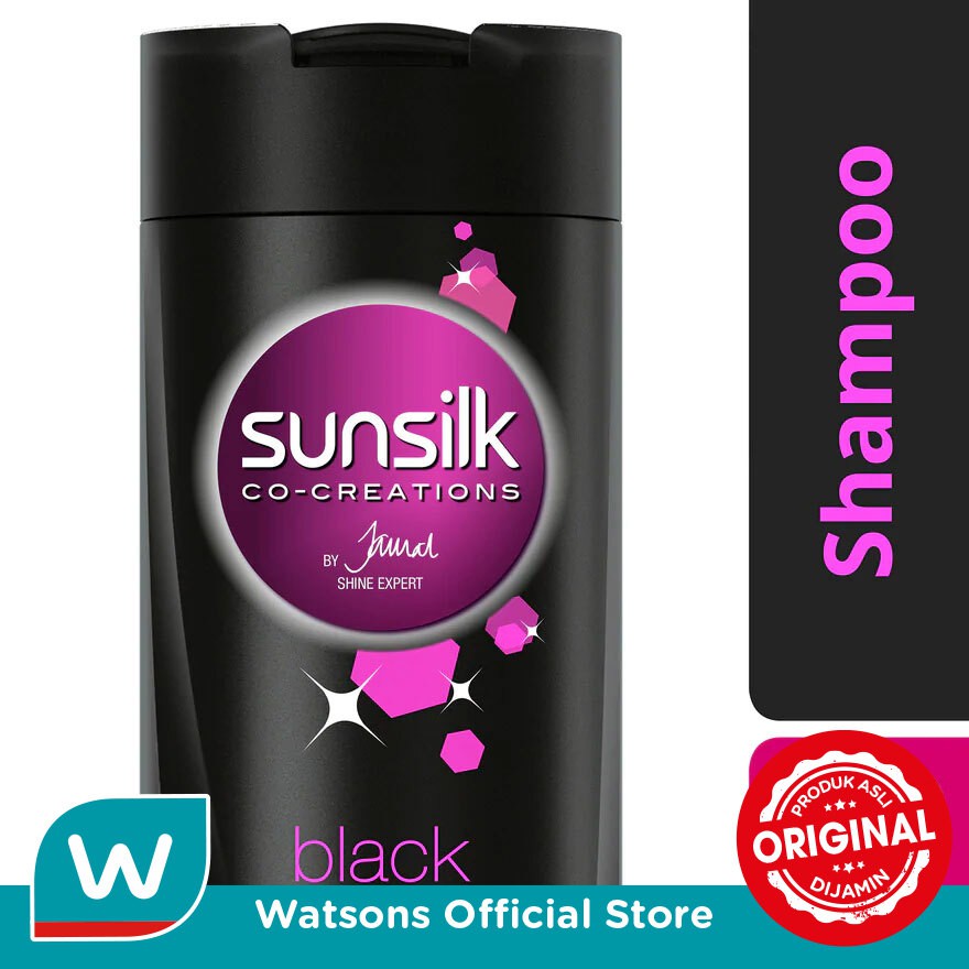 Jual Sunsilk Shampoo Black Shine 160ml | Shopee Indonesia