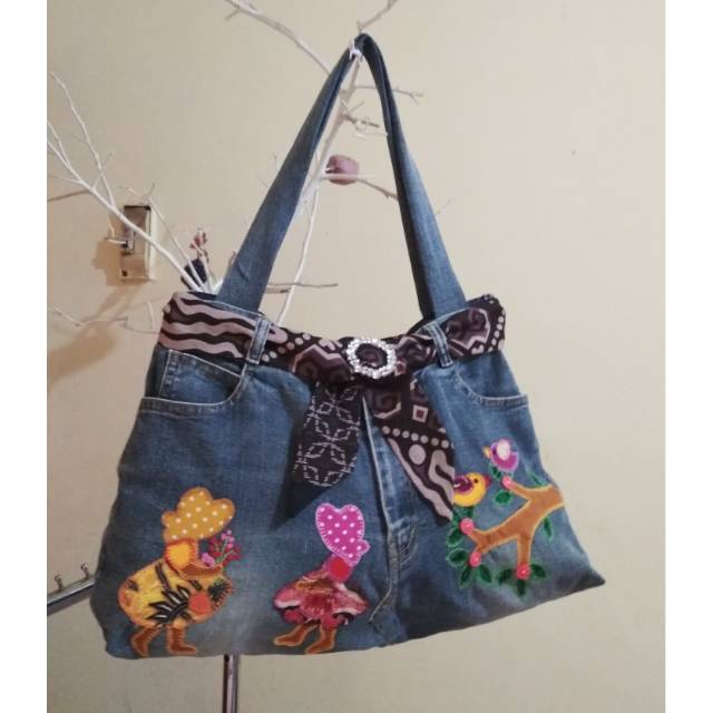 Jual Tas Jeans Unik | Shopee Indonesia